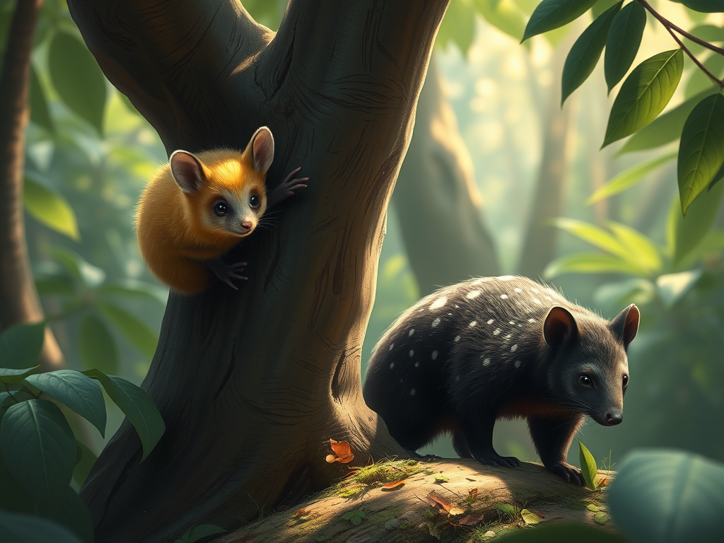 Explorando la fauna mexicana: Mico de Noche y Tepezcuintle, tesoros de ...